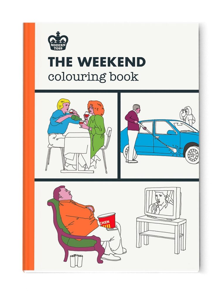 The Weekend Colouring Book - Small Mart General Mercantile